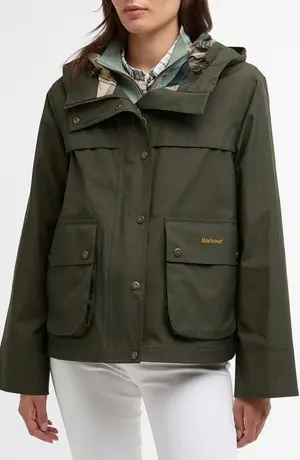 Barbour Baythorpe Waterproof Jacket - Olive/ancient