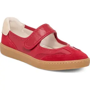 Dolce Vita Nanet Mary Jane Flat - Crimson Leather
