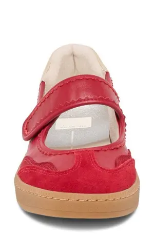Dolce Vita Nanet Mary Jane Flat - Crimson Leather