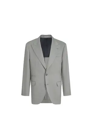 Brunello Cucinelli Gabardine Blazer - Khaki