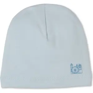 MINIMOI Merry Skyline Cotton Beanie - Baby Blue