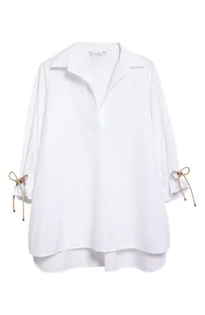 Max Mara Adorn Cotton Pullover Shirt