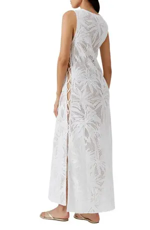 Melissa Odabash Jada Open Stitch Cover-up Dress
