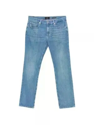 7 For All Mankind Straight-leg Jeans - Blue