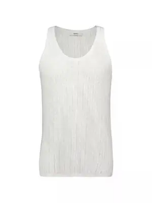 Commas Pointelle-knit Tank Top