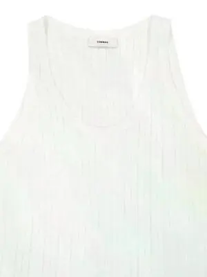 Commas Pointelle-knit Tank Top
