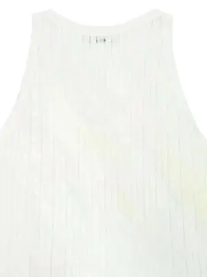 Commas Pointelle-knit Tank Top