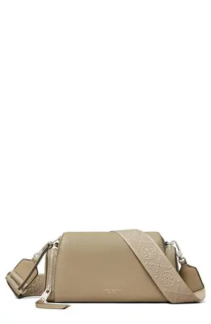 Tory Burch Perry Voyager Crossbody Bag - Soft Cement