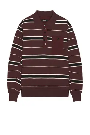 UNDERCOVERISM Polo Shirt In Burgundy