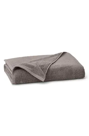 BOLL & BRANCH Turkish Ultra Plush Organic Turkish Cotton Bath Towel - Stone