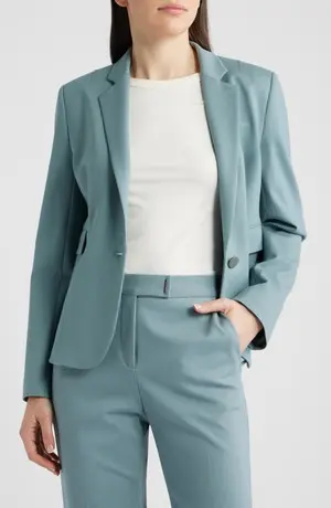 BOSS Jia Water Repellent Blazer - Reef