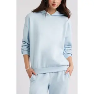 Bp. Relaxed Fleece Hoodie Blue Skyride
