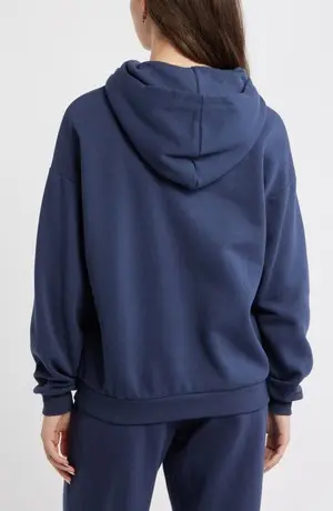 Bp. Relaxed Fleece Hoodie - Navy Indigo