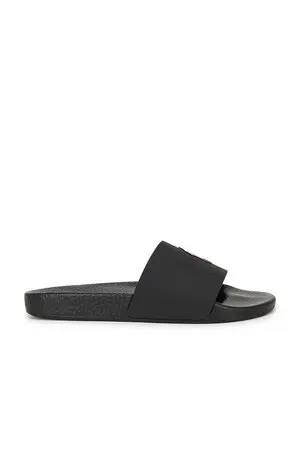 Polo Ralph Lauren Eva Slide In Black