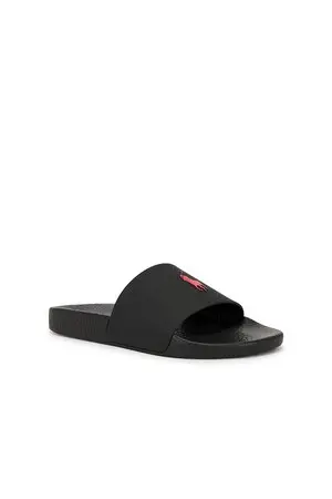 Polo Ralph Lauren Eva Slide In Black