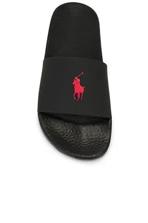 Polo Ralph Lauren Eva Slide In Black
