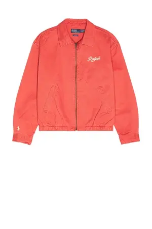 Polo Ralph Lauren Twill Script Windbreaker Jacket