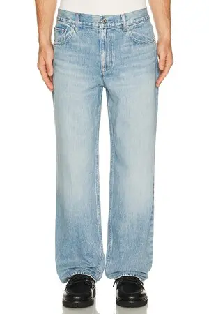 Helmut Lang Wardrobe Jean In Blue - Vintage Blue Wash