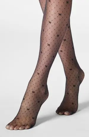 Oroblu Graceful Bow Sheer Tights
