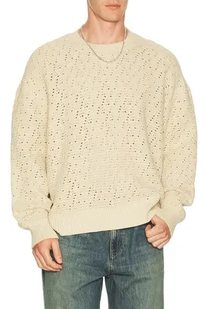 FRAME Crochet Sweater