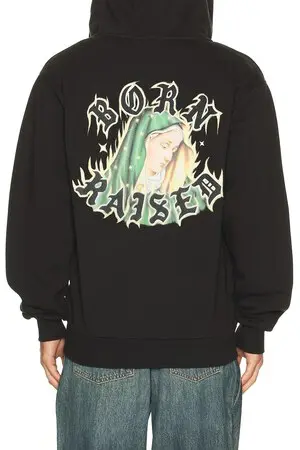 BORN X RAISED Guadalupe Zip-up Hoodie