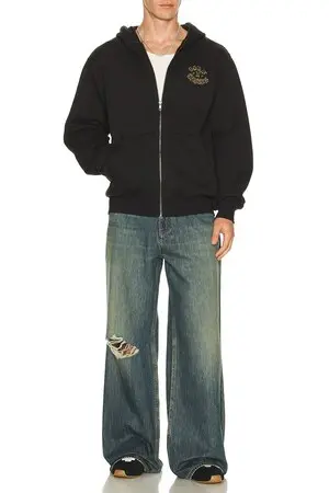 BORN X RAISED Guadalupe Zip-up Hoodie