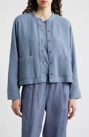 Eileen Fisher Button Detailed Jackets For Women