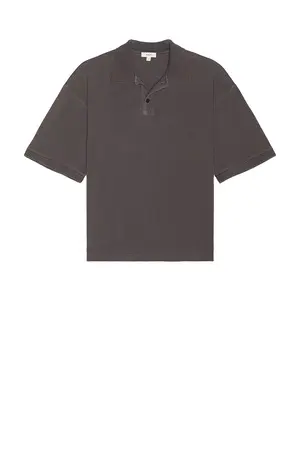 AGOLDE Curren Polo In Grey - Connection