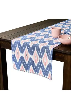 JULISKA Ikat Cotton Table Runner