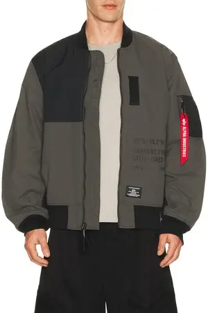 Alpha Industries L-2b Relaxed Patchwork Flight Jacket
