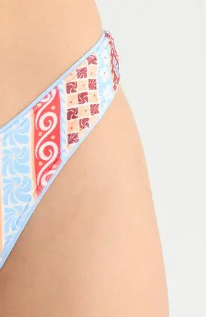 Rip Curl Coastal Instinct Bikini Bottom - Blue Multi
