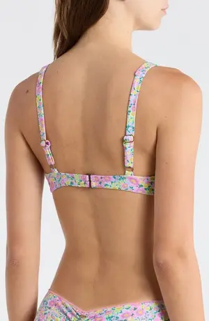Rip Curl Multi Fit Underwire Bikini Top - Pink