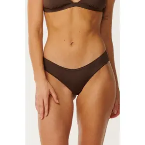 Rip Curl Classic Surf Bikini Bottoms Brown