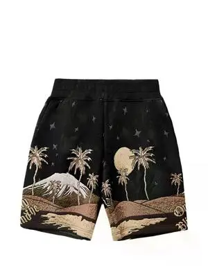 ONLY THE BLIND Jacquard Knit Shorts