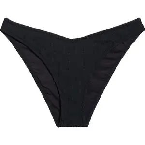 Rip Curl Vibe Surf High Cut Bikini Bottoms - Black