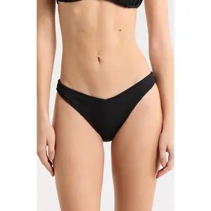Rip Curl High Cut Bikini Bottoms - Black