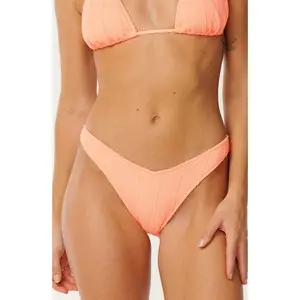 Rip Curl High Cut Bikini Bottoms - Melon