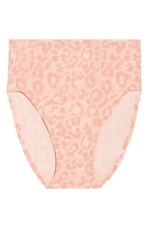 Chantelle Soft Stretch High Cut Briefs - Leo Blush
