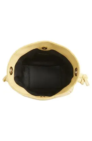 Saint Laurent Mini Jamie Leather Shoulder Bag - Soft Lemon