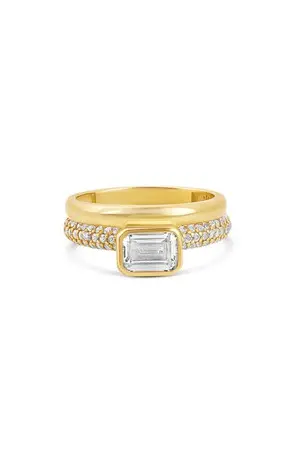 SHYMI Set Of 2 Stacking Rings - Gold