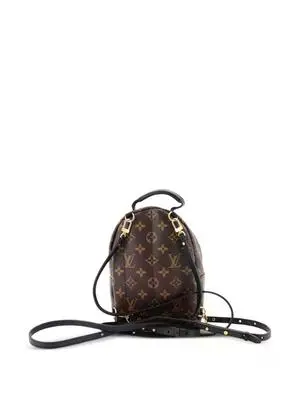 LOUIS VUITTON Palm Springs Monogram Canvas Mini Backpack