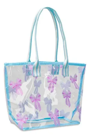 ISCREAM Spring Bows Clear Tote Bag