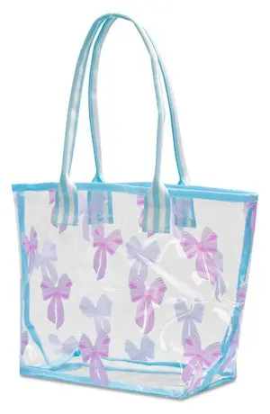 ISCREAM Spring Bows Clear Tote Bag