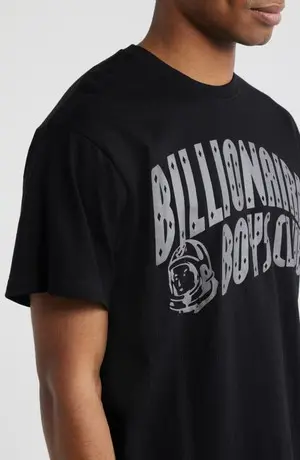 BILLIONAIRE BOYS CLUB Curve Logo Short Sleeve Graphic T-shirt