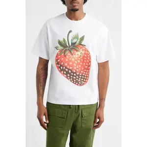 BILLIONAIRE BOYS CLUB Boxy Diamond Berry Graphic T-shirt