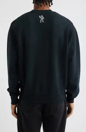 BILLIONAIRE BOYS CLUB Curve Logo Faded Sweatshirt