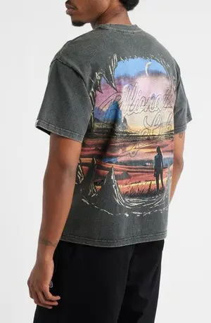 BILLIONAIRE BOYS CLUB Boxy Abyss Graphic T-shirt