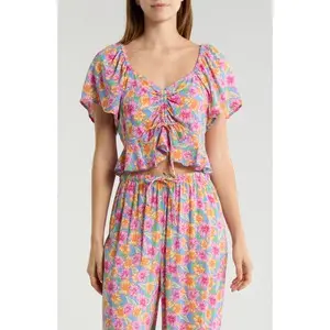Rip Curl Malibu Cove Peplum Crop Top