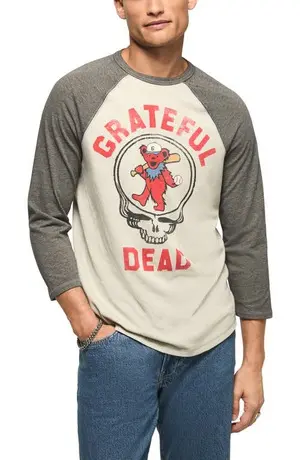 Lucky Brand Grateful Dead Graphic Baseball T-shirt
