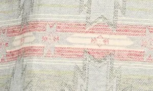 Lucky Brand Geometric Jacquard Cotton Button-up Overshirt